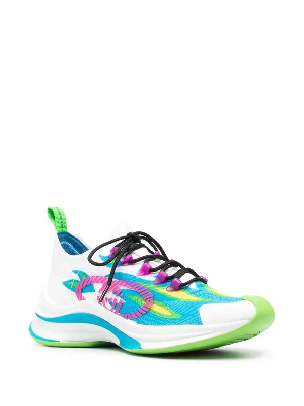 Gucci Run Low-top Sneakers - White