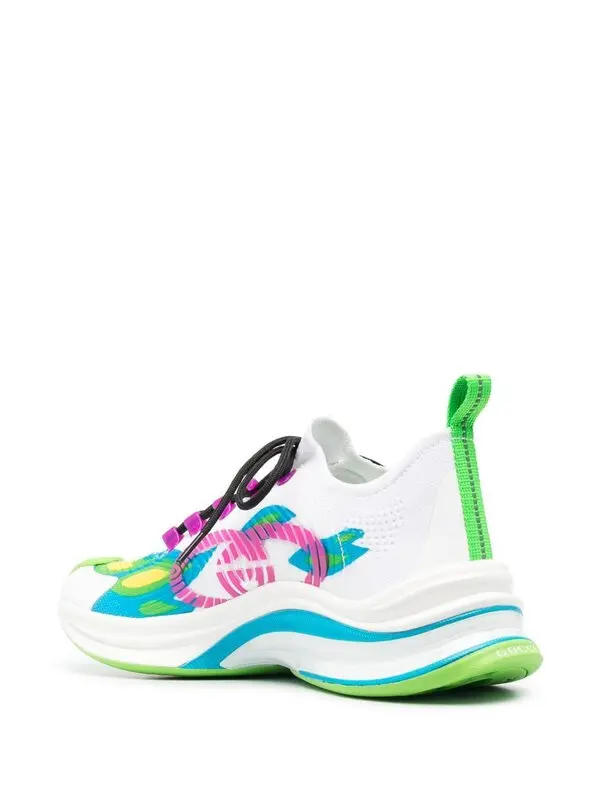 Gucci Run Low-top Sneakers - White