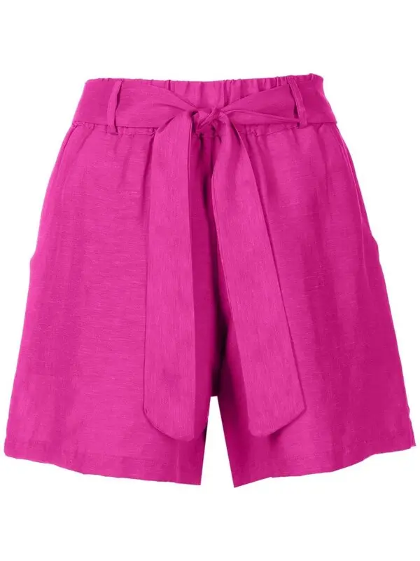AMIR SLAMA Belted Short - Pink