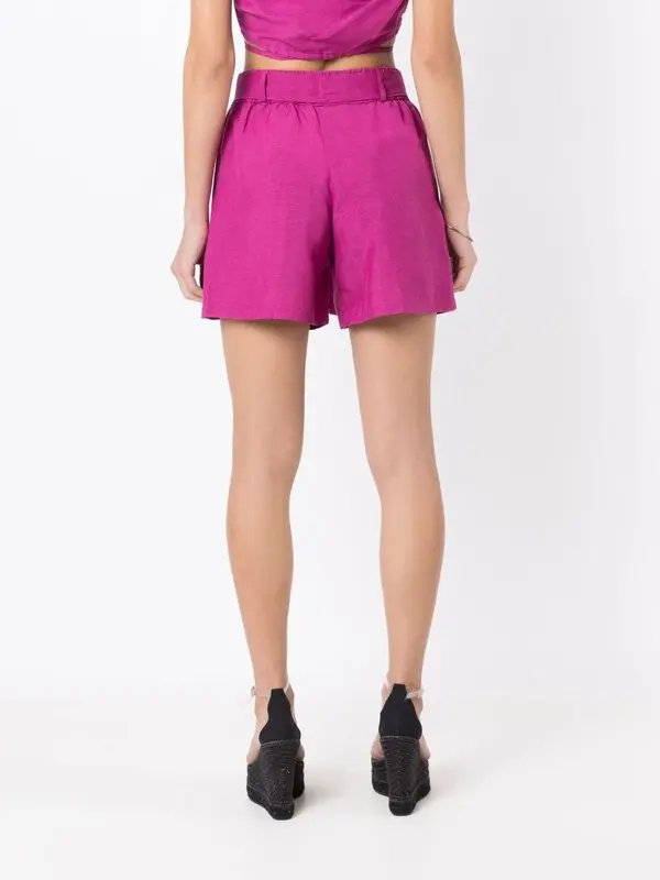 AMIR SLAMA Belted Short - Pink