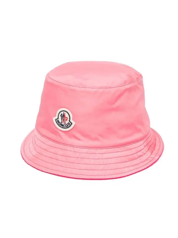 Moncler Reversible Logo-patch Bucket Hat