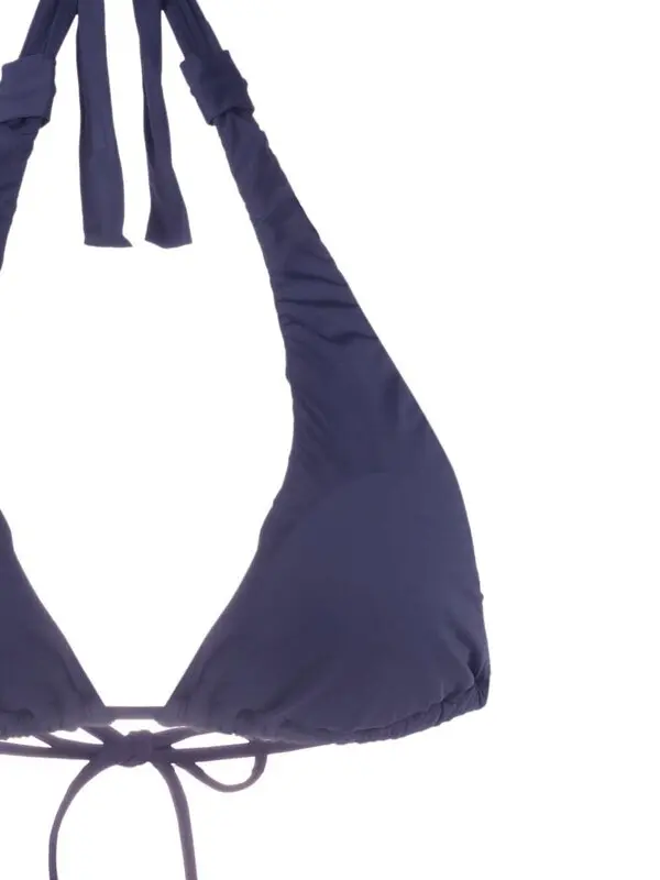 AMIR SLAMA Halterneck Bikini Set - Blue