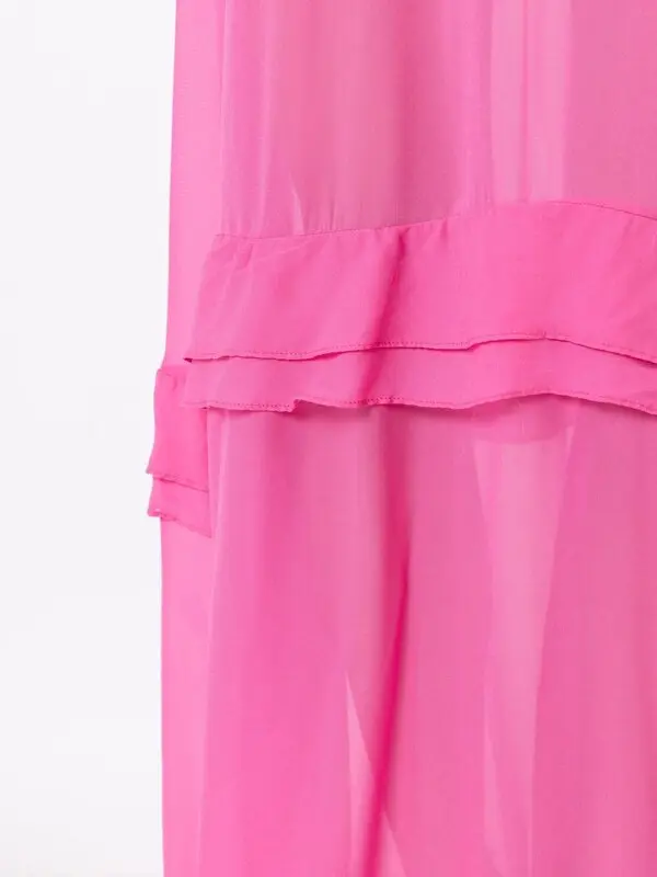 AMIR SLAMA Cut-out Maxi Dress