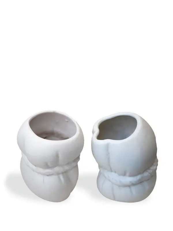 Completedworks Two Misfits Rope-detailing Vases