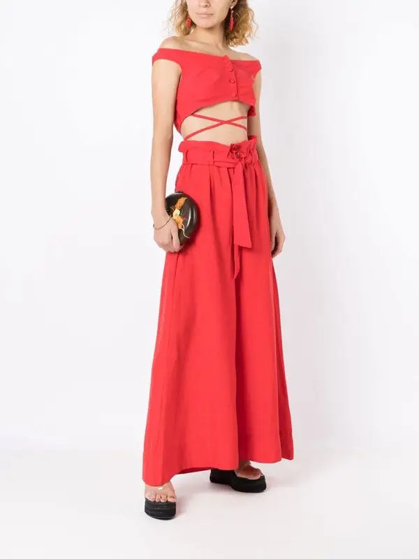AMIR SLAMA Off-shoulder Blouse