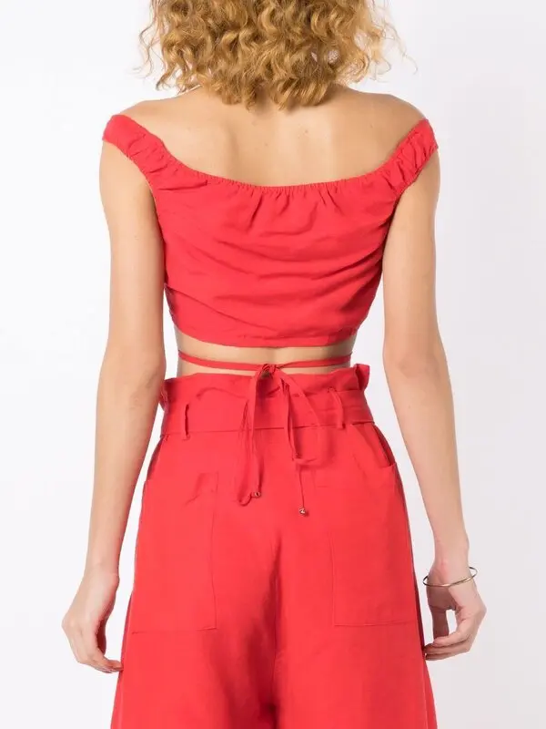 AMIR SLAMA Off-shoulder Blouse
