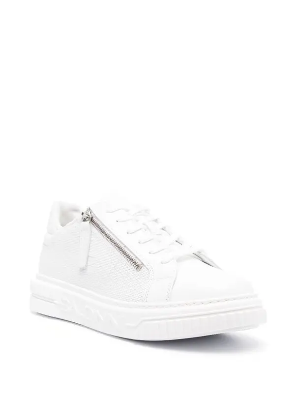 BALDININI Embossed Logo Lace-up Sneakers