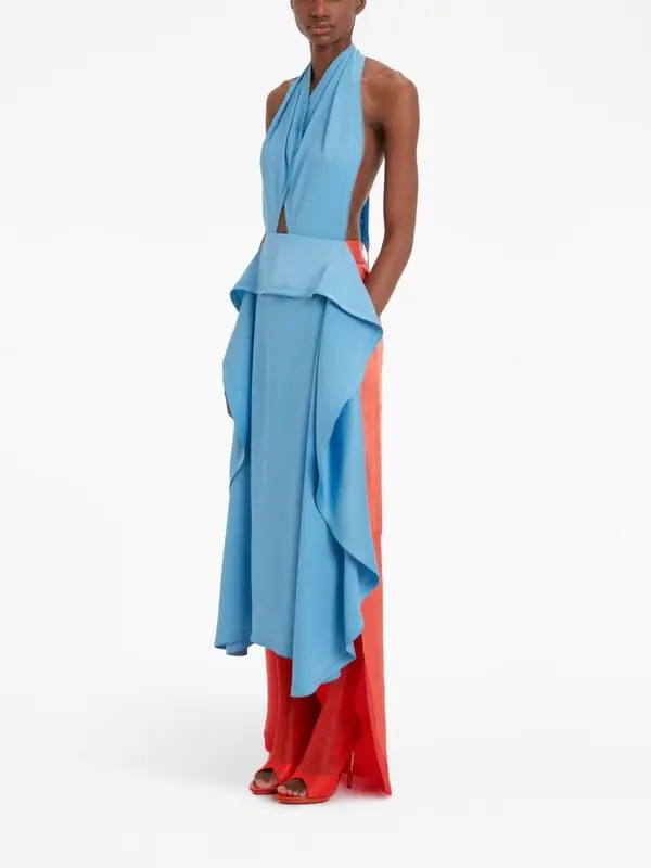 Victoria Beckham Circle Draped Dress