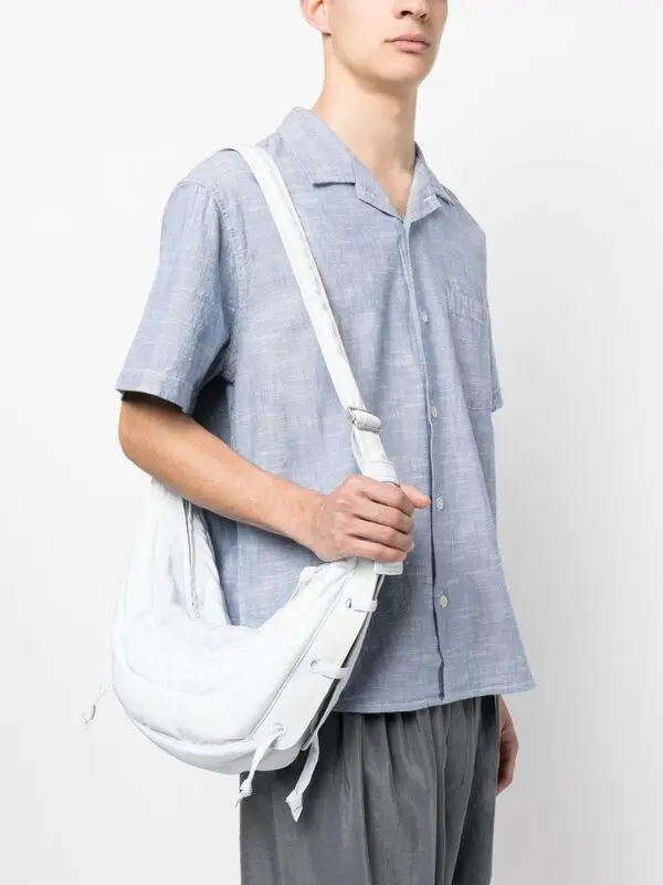 Lemaire Small Soft Game Shoulder Bag - Blue | Editorialist