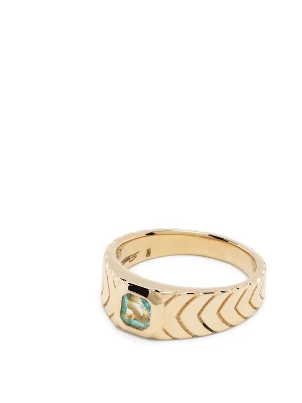 Jacquie Aiche Aquamarine Ring