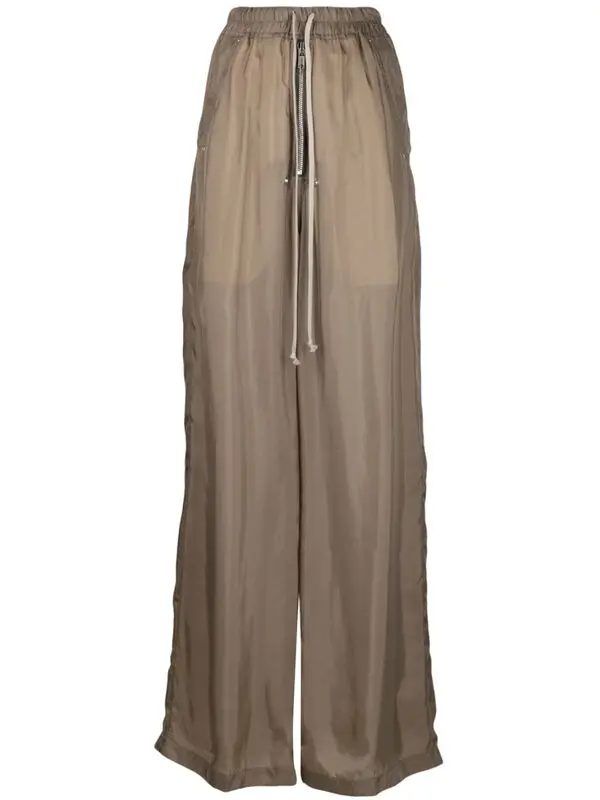 Rick Owens Geth Belas Wide-leg Trousers - Grey