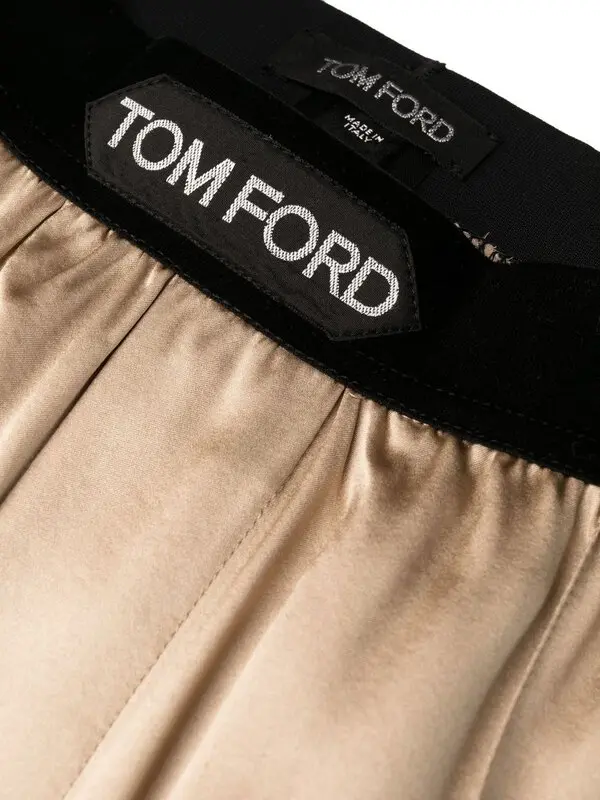 TOM FORD Logo-waistband Pyjama Trousers