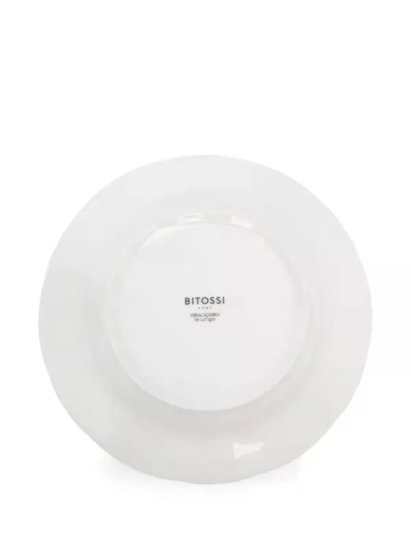 BITOSSI HOME Botanical-print Dessert Plate