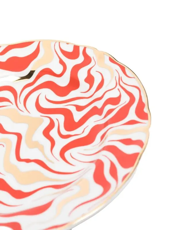 BITOSSI HOME Abstract-print Porcelain Dishes