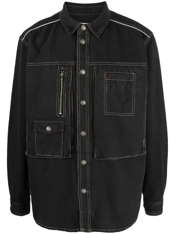 MARANT Pascuale Shirt Jacket - Black
