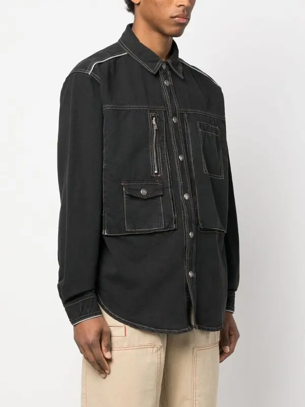 MARANT Pascuale Shirt Jacket - Black