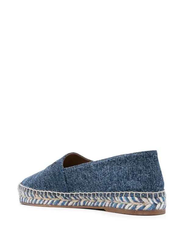Chloé Logo-embroidered Flat Espadrilles