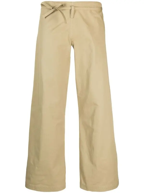 QUIRA Low-rise Cropped Trousers
