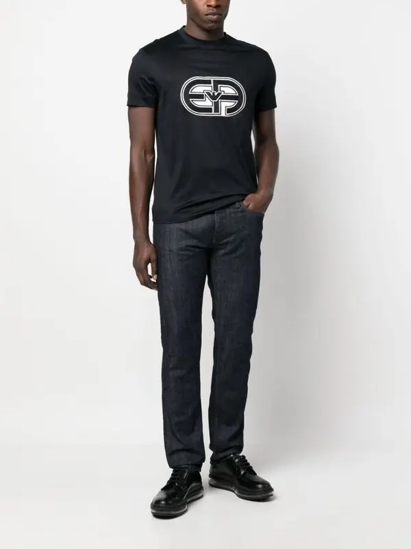 Emporio Armani Straight-leg Jeans - Blue
