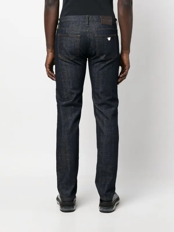 Emporio Armani Straight-leg Jeans - Blue