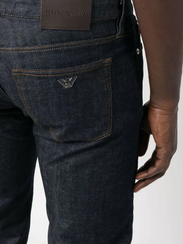 Emporio Armani Straight-leg Jeans - Blue