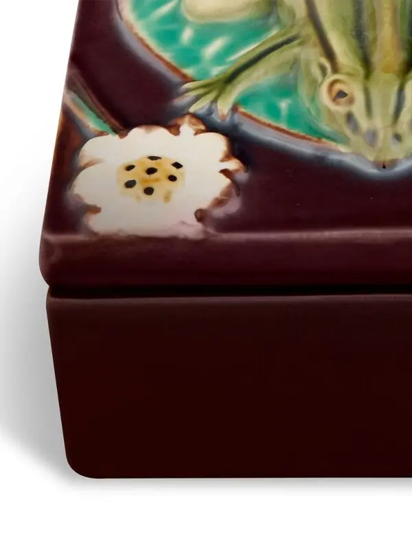 BORDALLO PINHEIRO Azulejo Frog-design Box