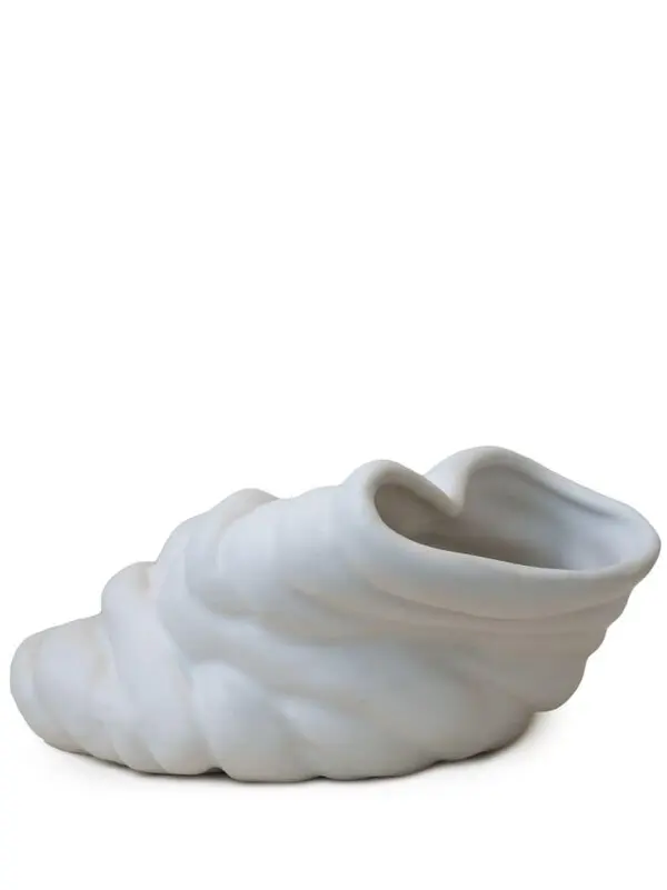 Completedworks Running Against The Tide Vase - White