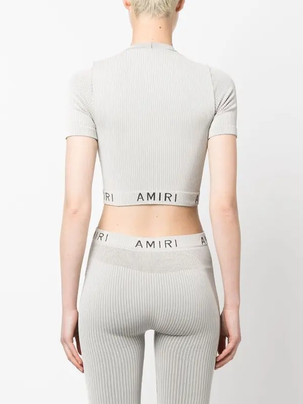 Amiri Ribbed Knit Performance Top