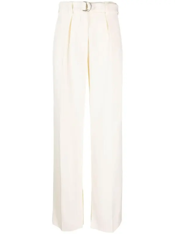 JIL SANDER Belted Wide-leg Trousers
