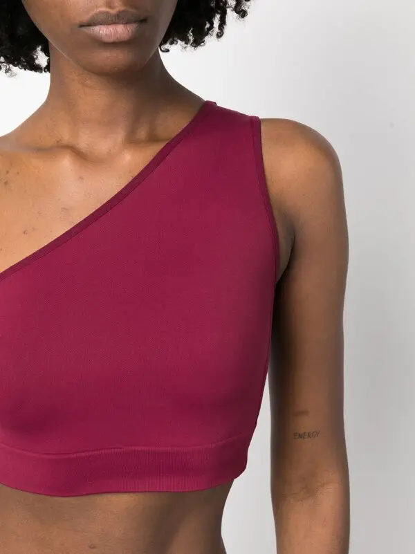 Rick Owens One-shoulder Cropped Top - Pink
