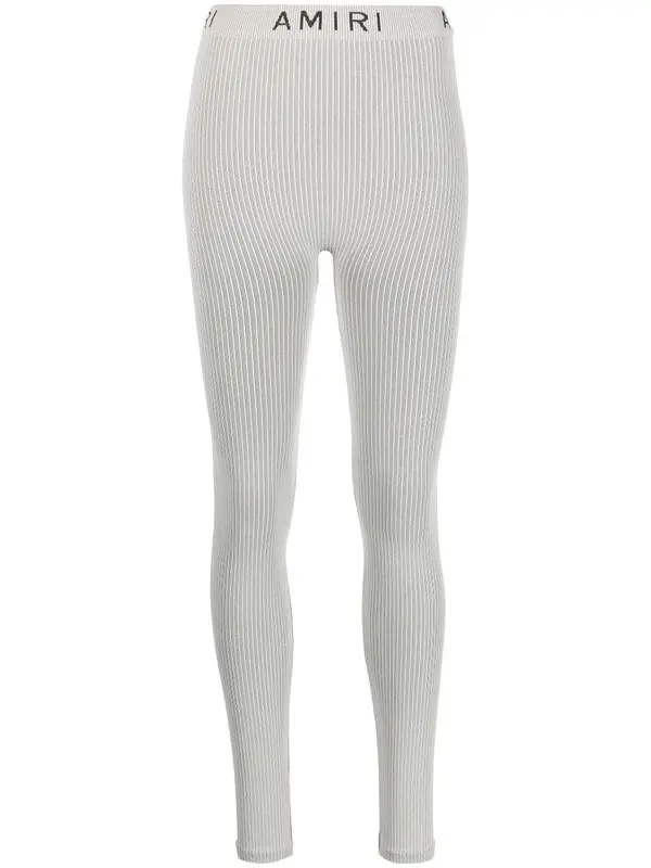 Amiri Seamless Fine-ribbed Leggings