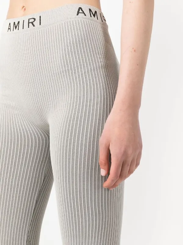 Amiri Seamless Fine-ribbed Leggings