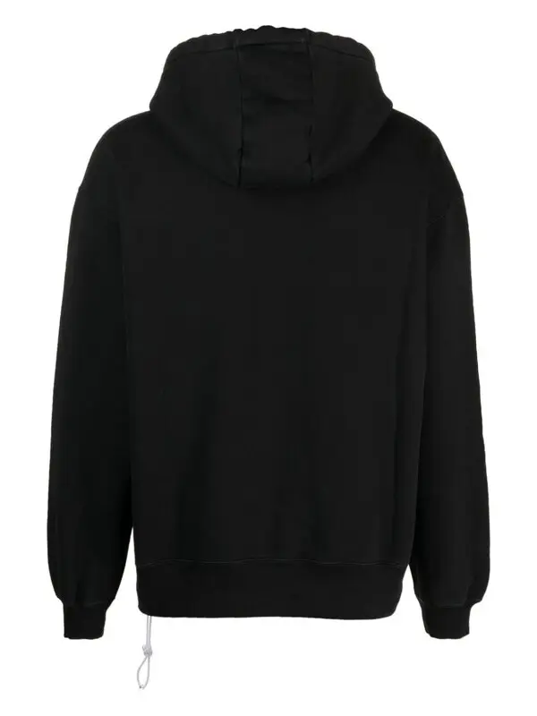 BONSAI Logo Print Cotton Hoodie