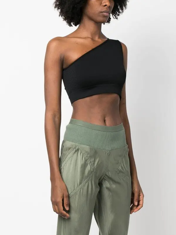 Rick Owens One-shoulder Cropped Top