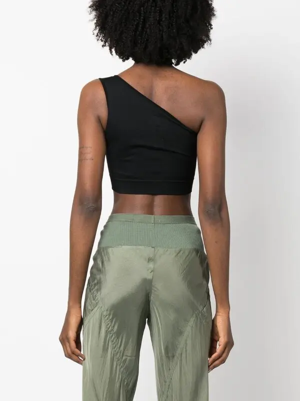 Rick Owens One-shoulder Cropped Top