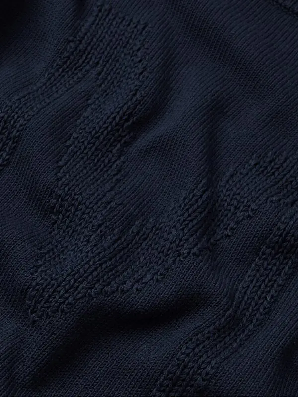 Moncler Logo-jacquard Cotton Sweater