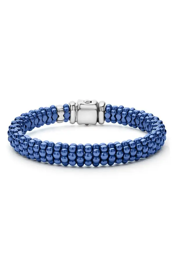 Lagos Set Of 3 Caviar Beaded Bracelets