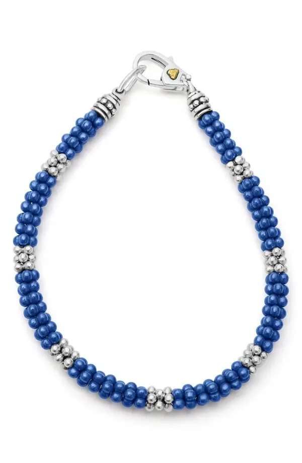 Lagos Set Of 3 Caviar Beaded Bracelets