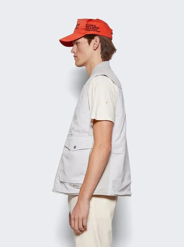 OBJECTS IV LIFE Cargo Vest - Light Grey