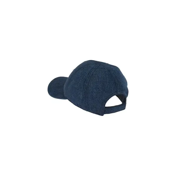 Miu Miu Denim Baseball Cap - Navy