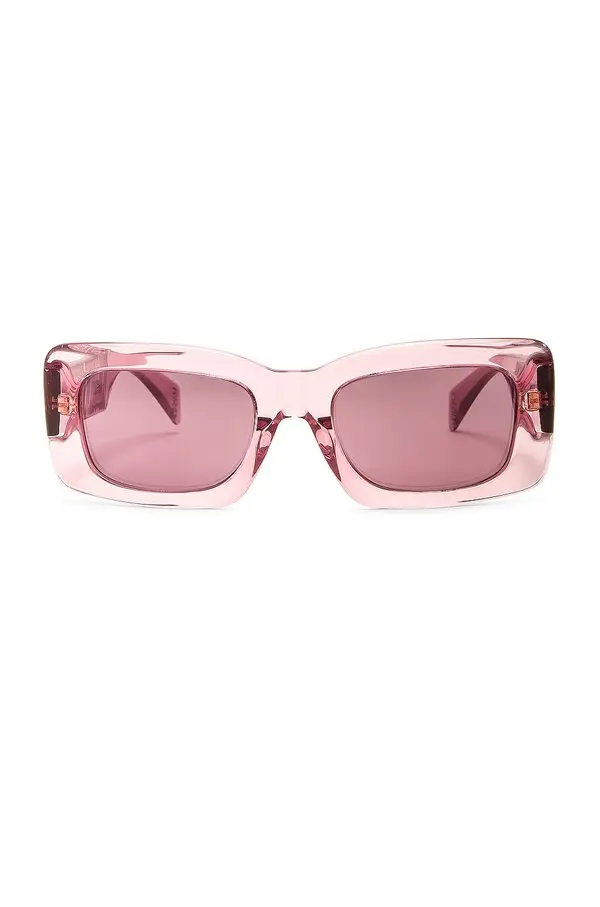Versace Rectangular Sunglasses - Pink