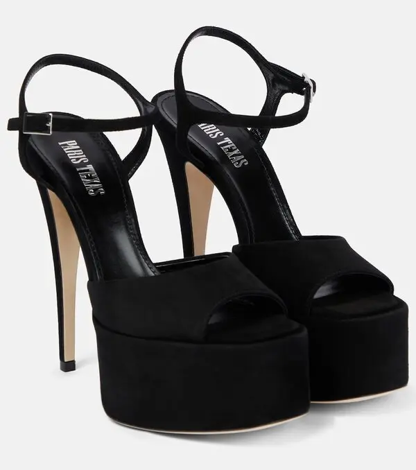 Paris Texas Pamela Suede Sandals