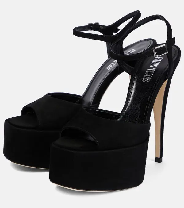 Paris Texas Pamela Suede Sandals