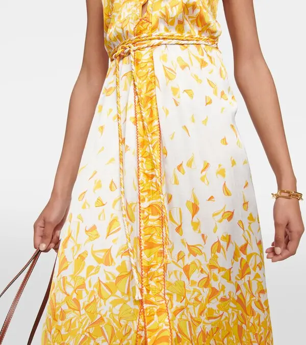 Poupette St Barth Isabelle One-shoulder Maxi Dress