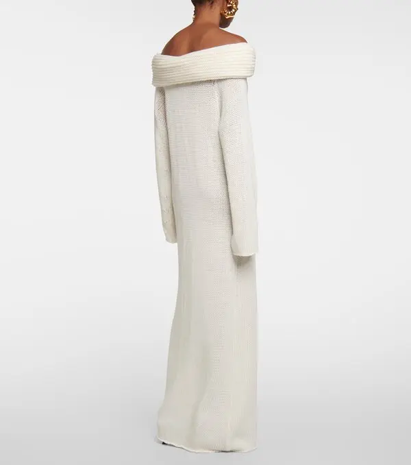 Khaite Cyra Knitted Maxi Dress