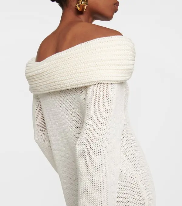 Khaite Cyra Knitted Maxi Dress