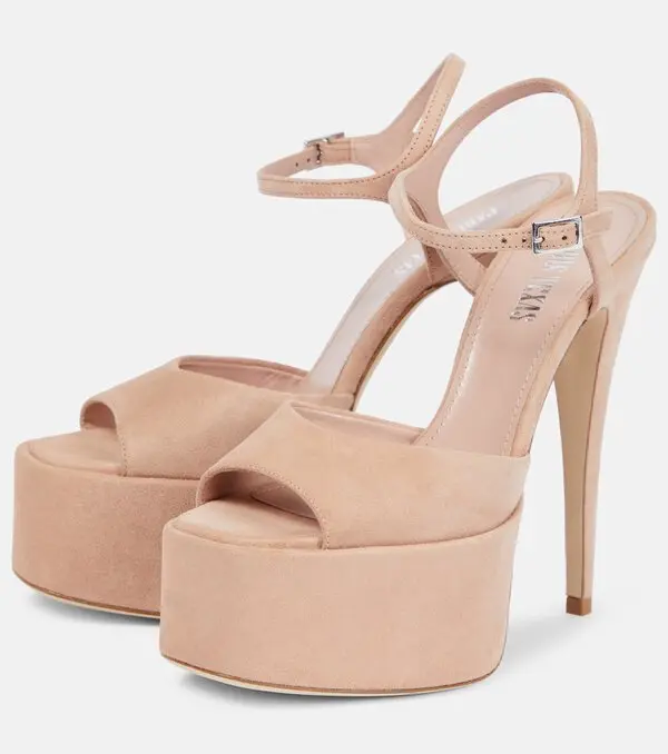 Paris Texas Pamela Suede Sandals