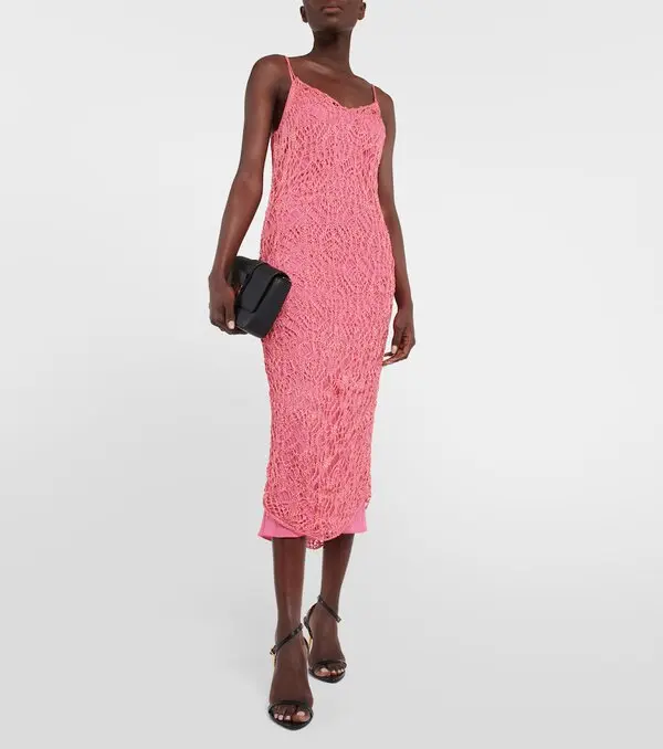 TOM FORD Openwork Knit Maxi Dress