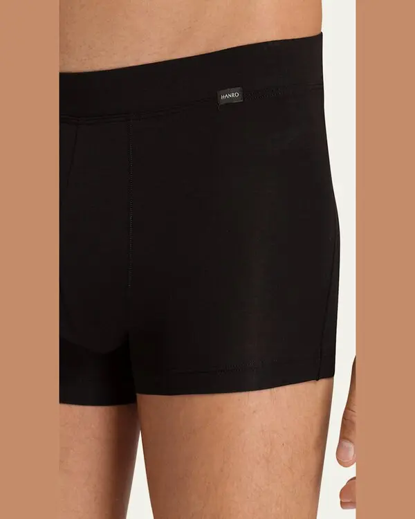 Hanro Natural Function Boxer Briefs - Black