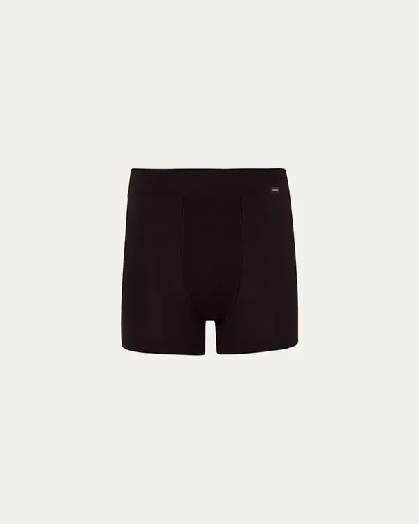 Hanro Natural Function Boxer Briefs - Black